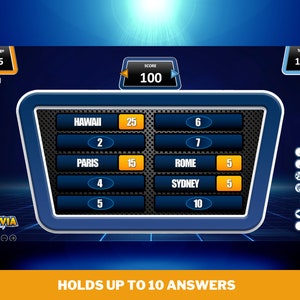 Trivia Quiz Vol 2 | Party Game | Editable Family Feud Quiz Game I ...