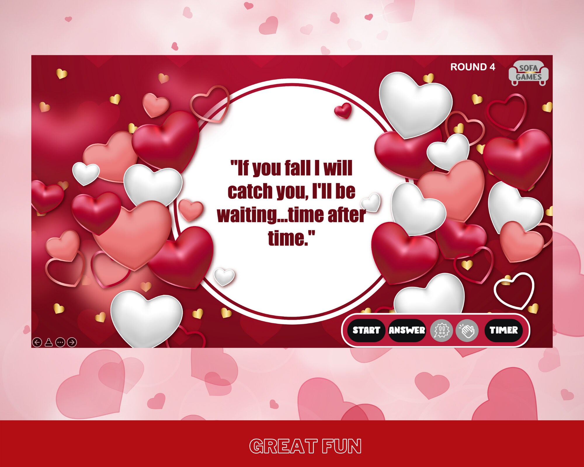 Guess the Song LOVE SONGS | Powerpoint Game | Music Quiz | Lyrics Game ...