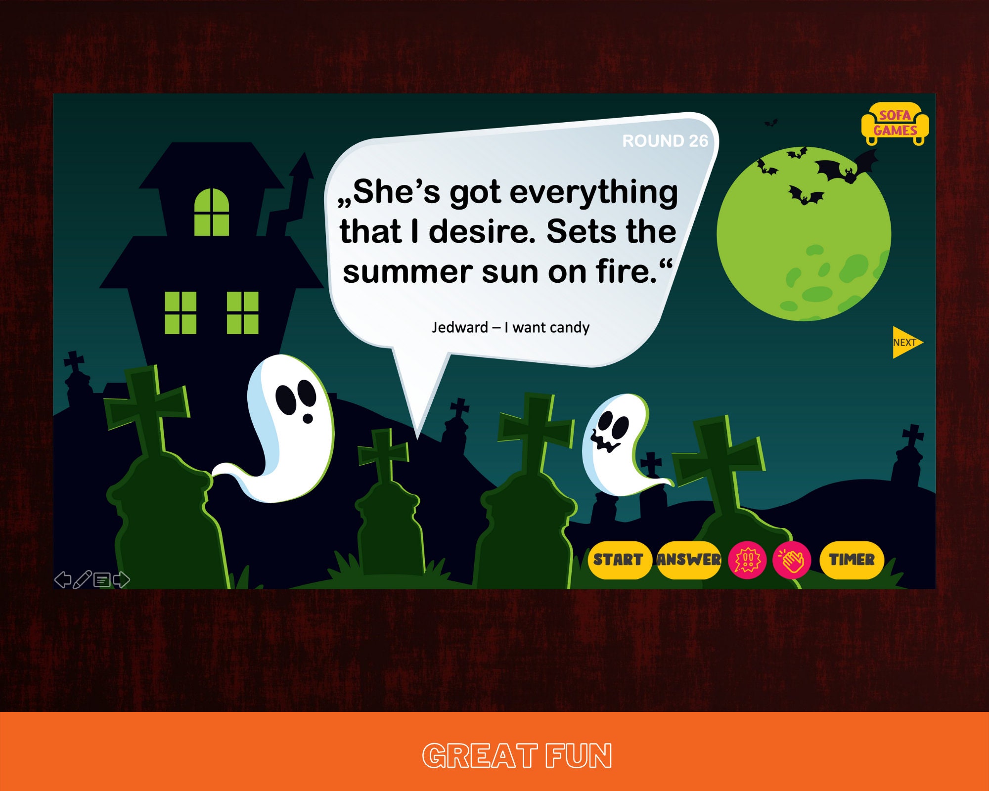 Guess the Song HALLOWEEN | Powerpoint Game | Music Quiz | Lyrics Game ...