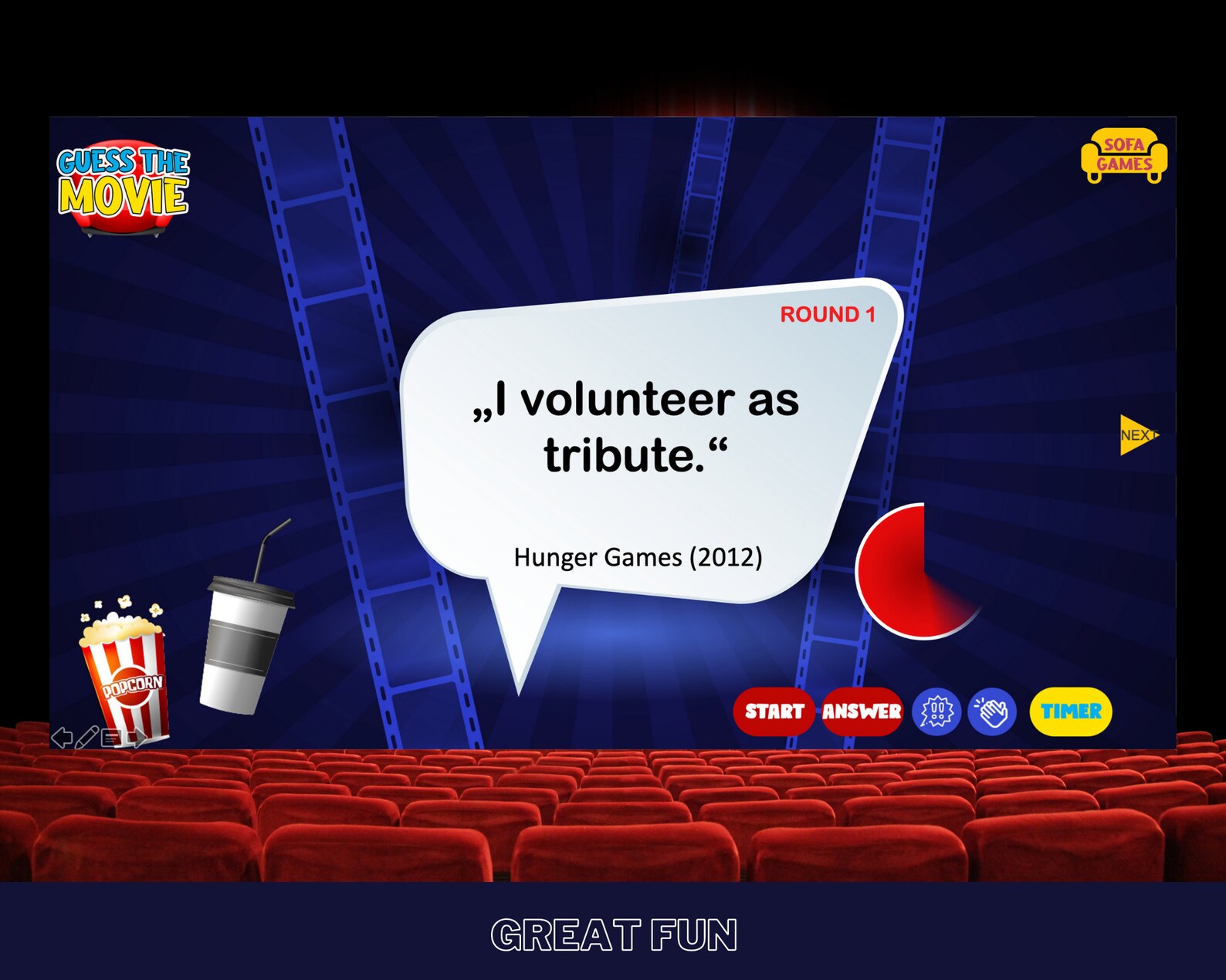 Guess the Movie ORIGINAL Powerpoint Game Movie Quiz Lyrics Game Movie ...