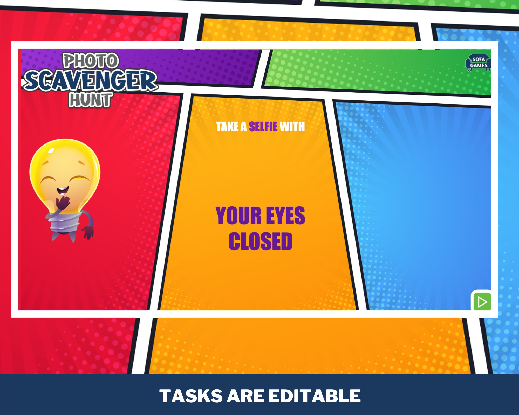 Photo Scavenger Hunt Powerpoint Game Party Game Family Party Game ...