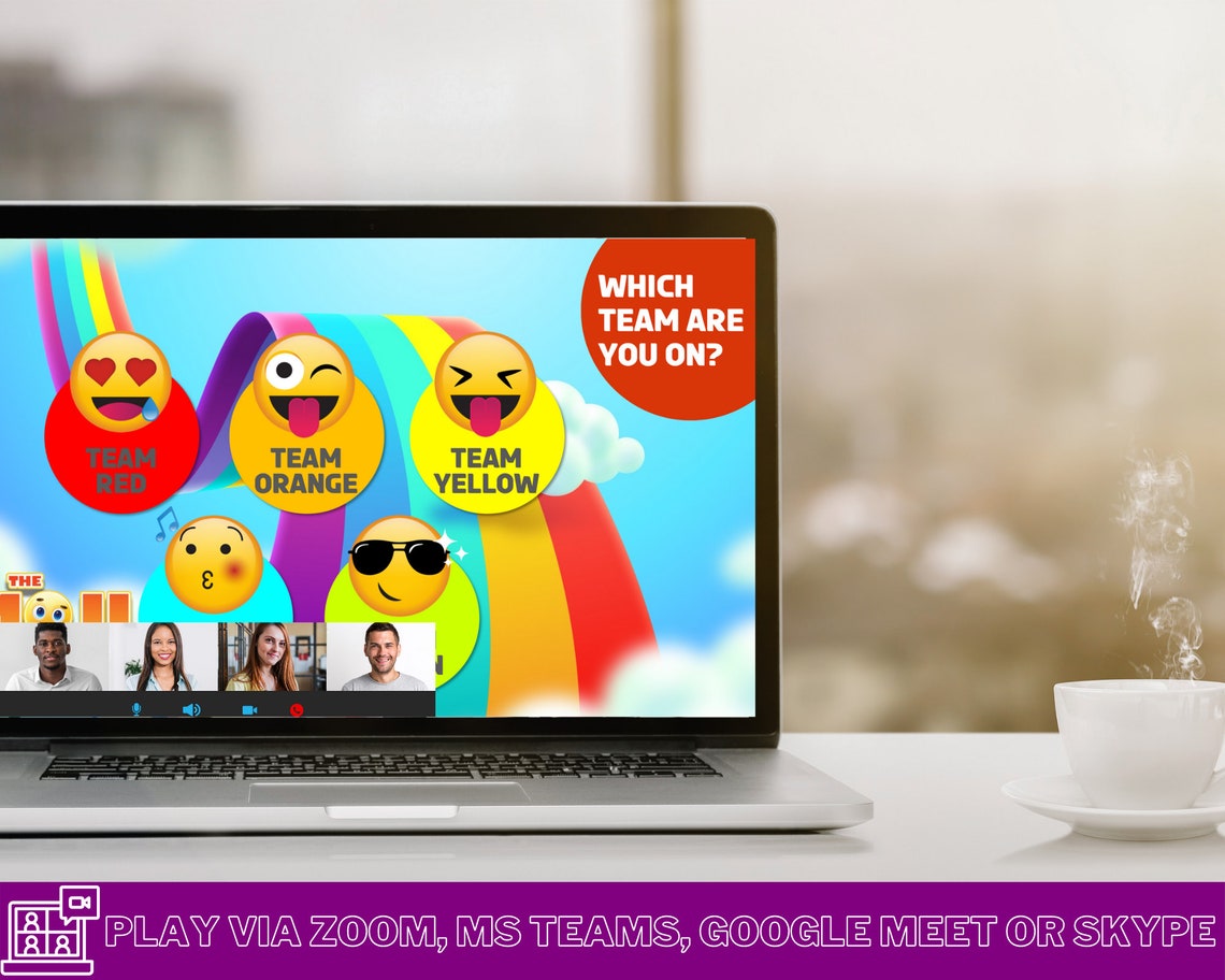 Emoji Challenge KIDS Party Game Fun Virtual Quiz Perfect for ...