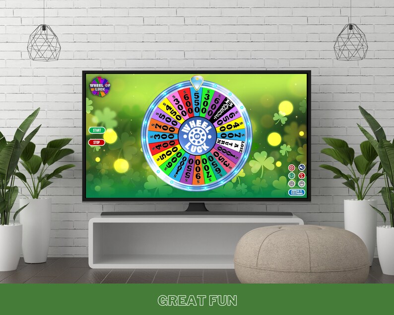 St Patrick's Day Wheel of Luck | Spin | Wheel Game | Spinning Wheel L ...