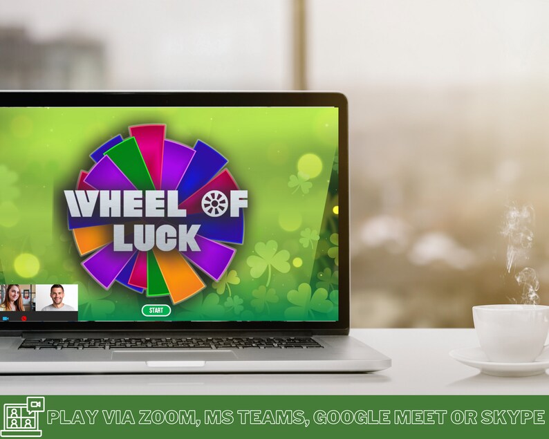 St Patrick's Day Wheel of Luck | Spin | Wheel Game | Spinning Wheel L ...