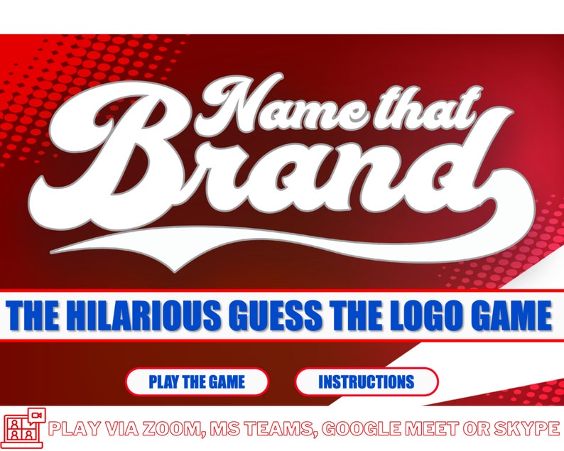 Name That Brand – Slogan Edition | Party Game | Brand Quiz | Powerpoint ...