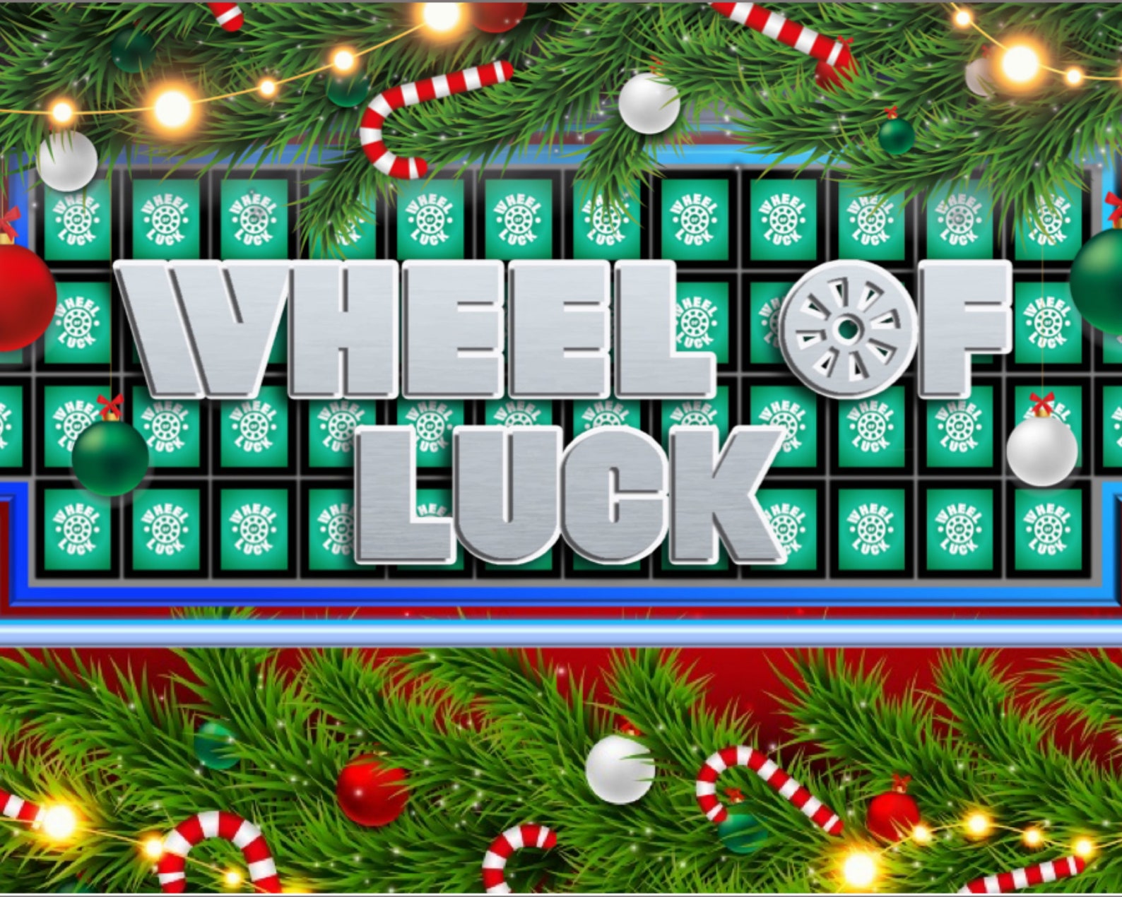 Christmas Wheel of Luck | Spin the Wheel Game | Spinning Wheel L Zoom ...
