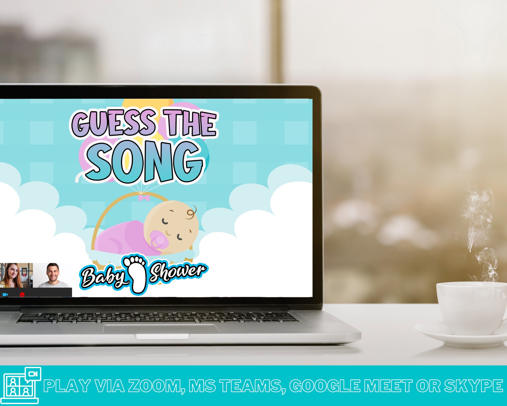 Guess the Song BABY SHOWER | Powerpoint Game | Music Quiz | Lyrics Game ...