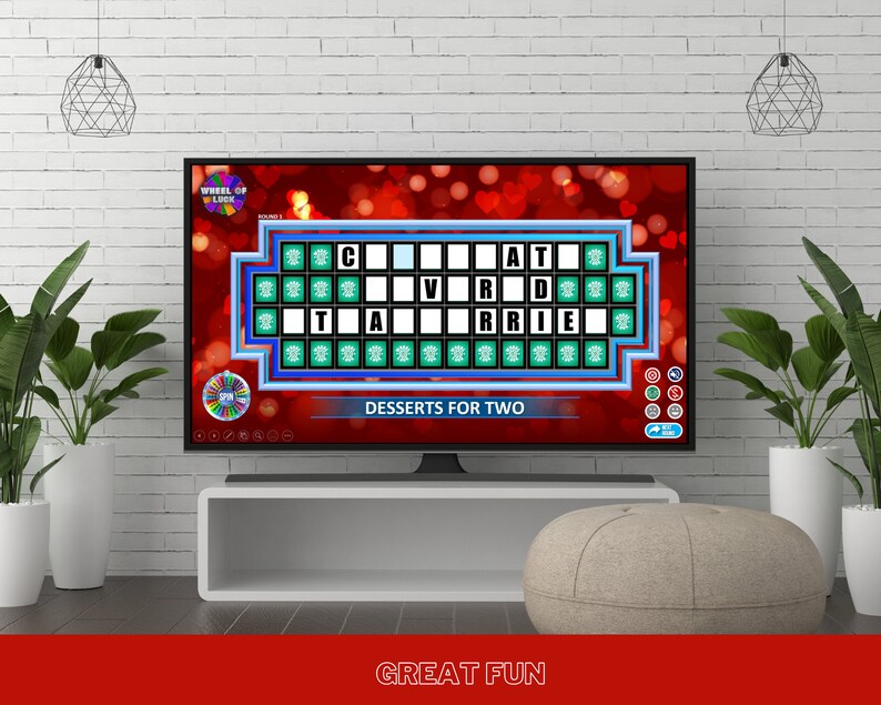 Valentine's Day Wheel of Luck | Spin the Wheel Game | Spinning Wheel L ...