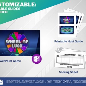 Wheel of Luck | Spin the Wheel Game | Spinning Wheel L Powerpoint Games ...