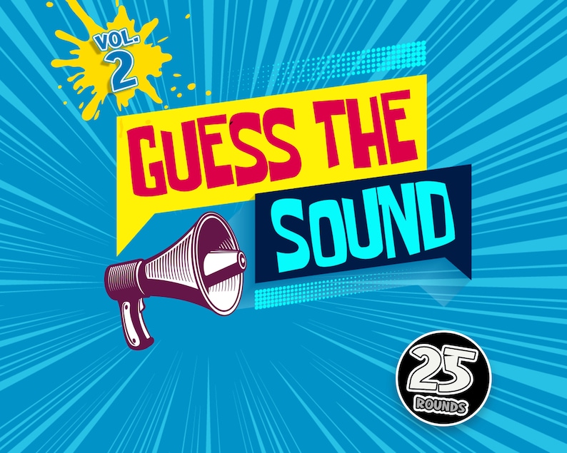 Guess the Sound Vol. 2 | Powerpoint Party Game | Games for Adults and ...