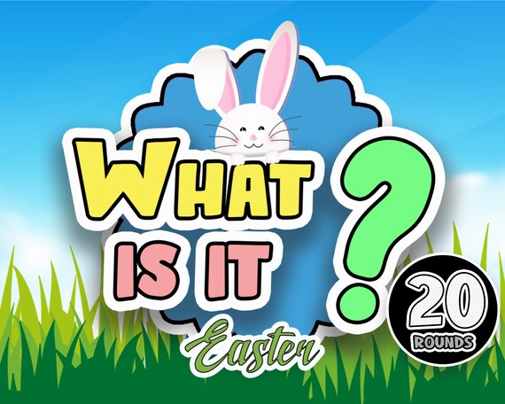What is It Picture Game EASTER Powerpoint Game Party Game - Etsy