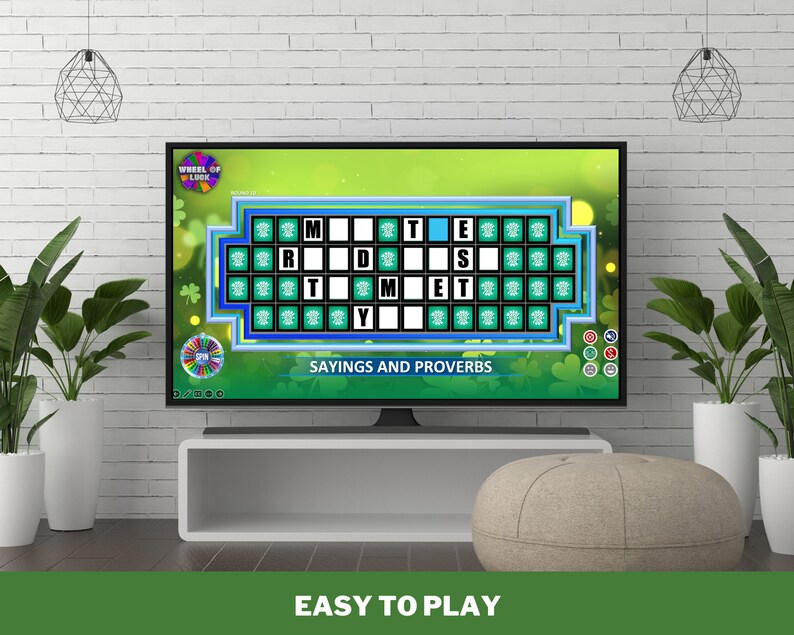 St Patrick's Day Wheel of Luck | Spin | Wheel Game | Spinning Wheel L ...