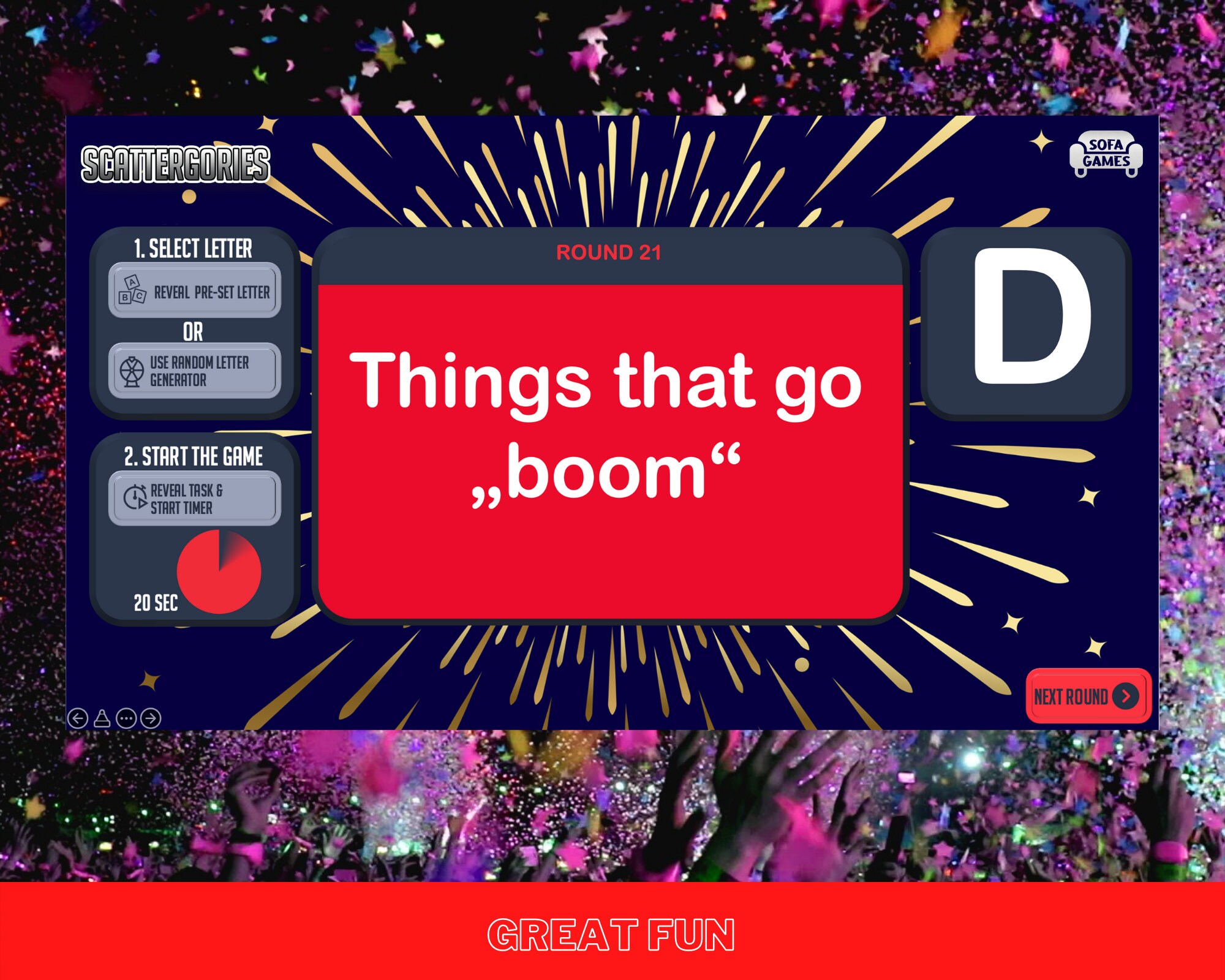 Scattergories New Years Game | Powerpoint Game | Party Game | Family ...