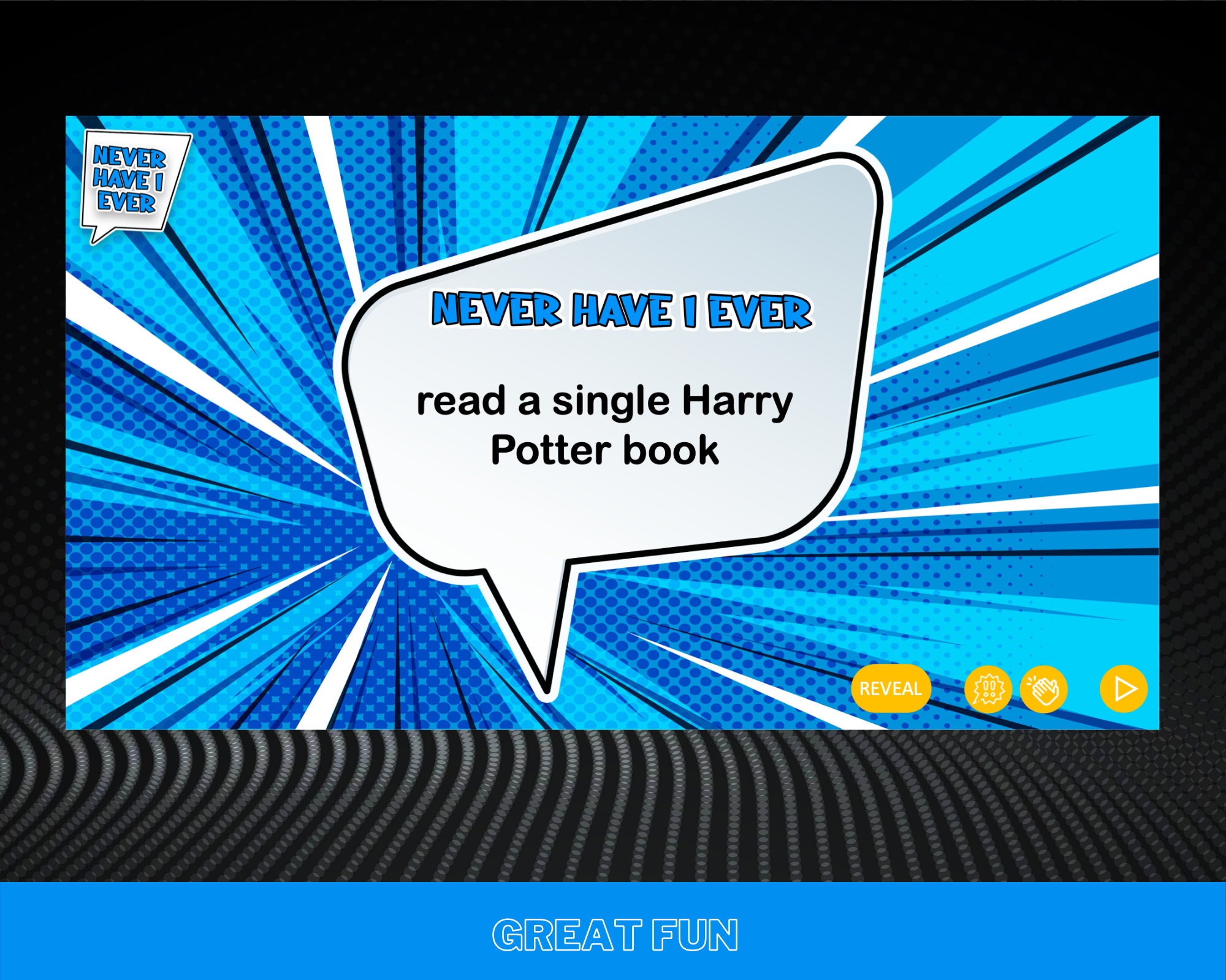 Never Have I Ever Powerpoint Party Game Virtual Drinking Game Zoom Game ...