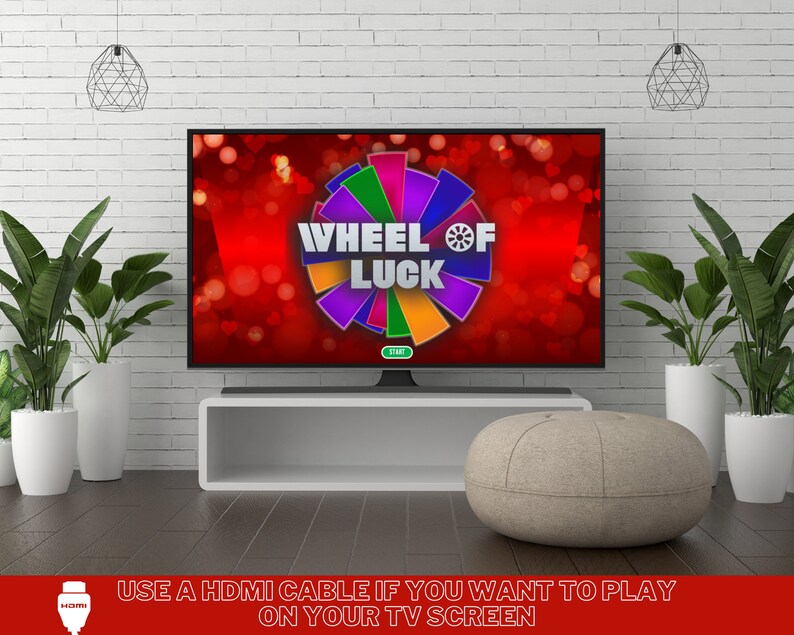 Valentine's Day Wheel of Luck | Spin the Wheel Game | Spinning Wheel L ...