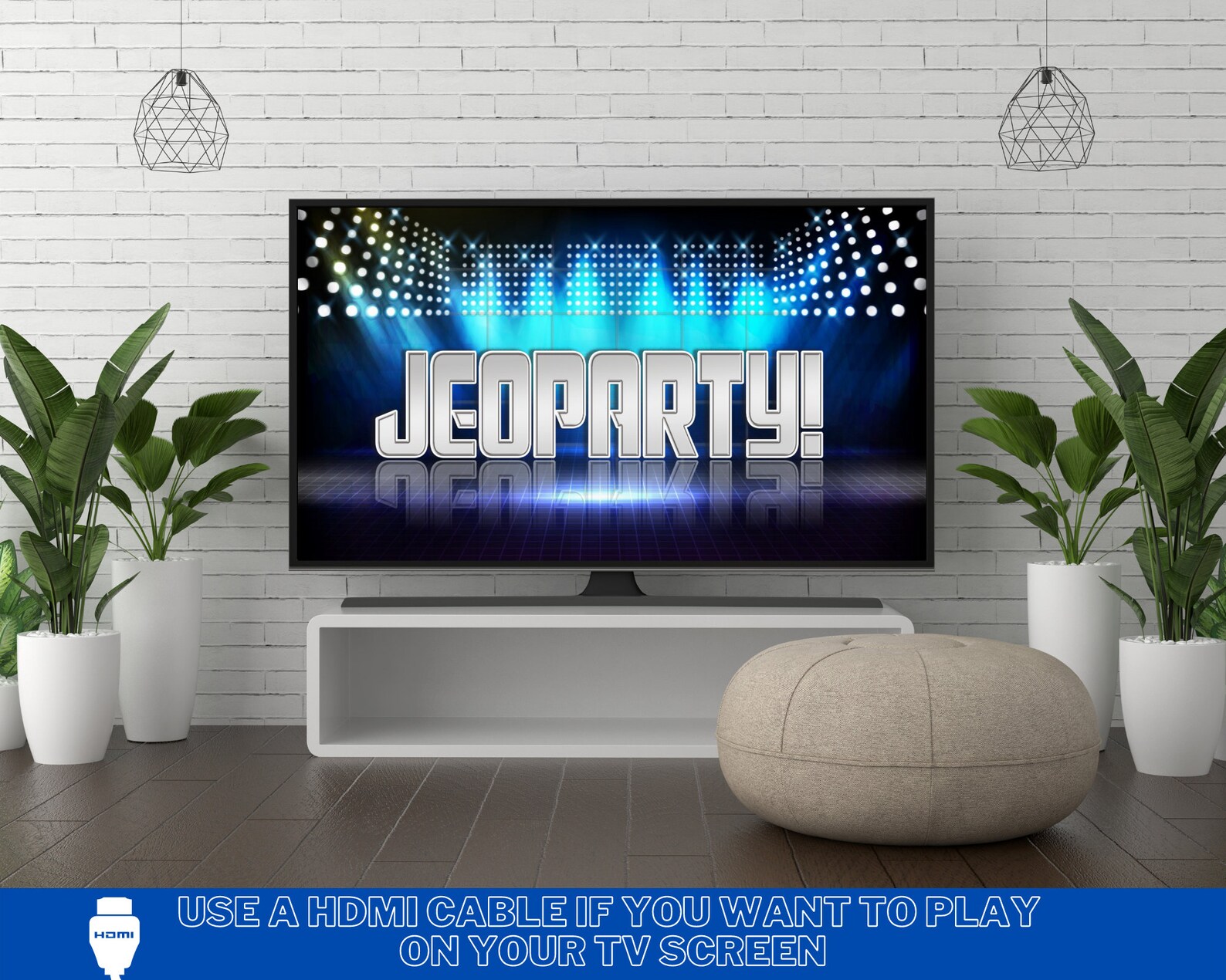 Jeoparty Game TEMPLATE | Powerpoint Game | Game for Zoom | Jeopardy ...
