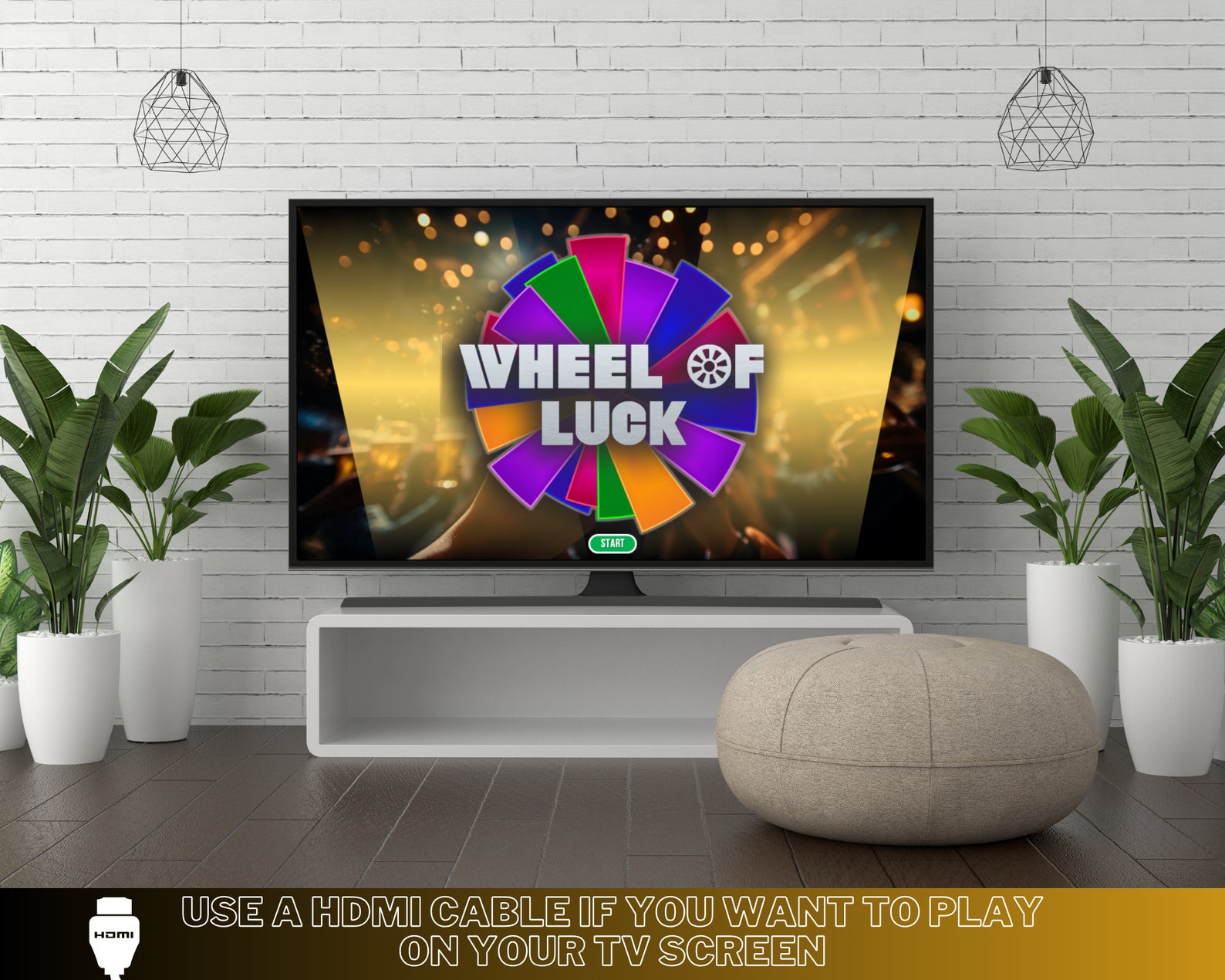 Party Game Wheel of Luck | Spin the Wheel Game | Spinning Wheel L Zoom ...