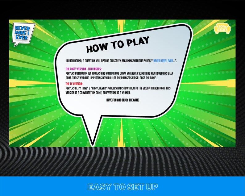 Never Have I Ever TEEN EDITION Powerpoint Party Game Teen Party Zoom ...