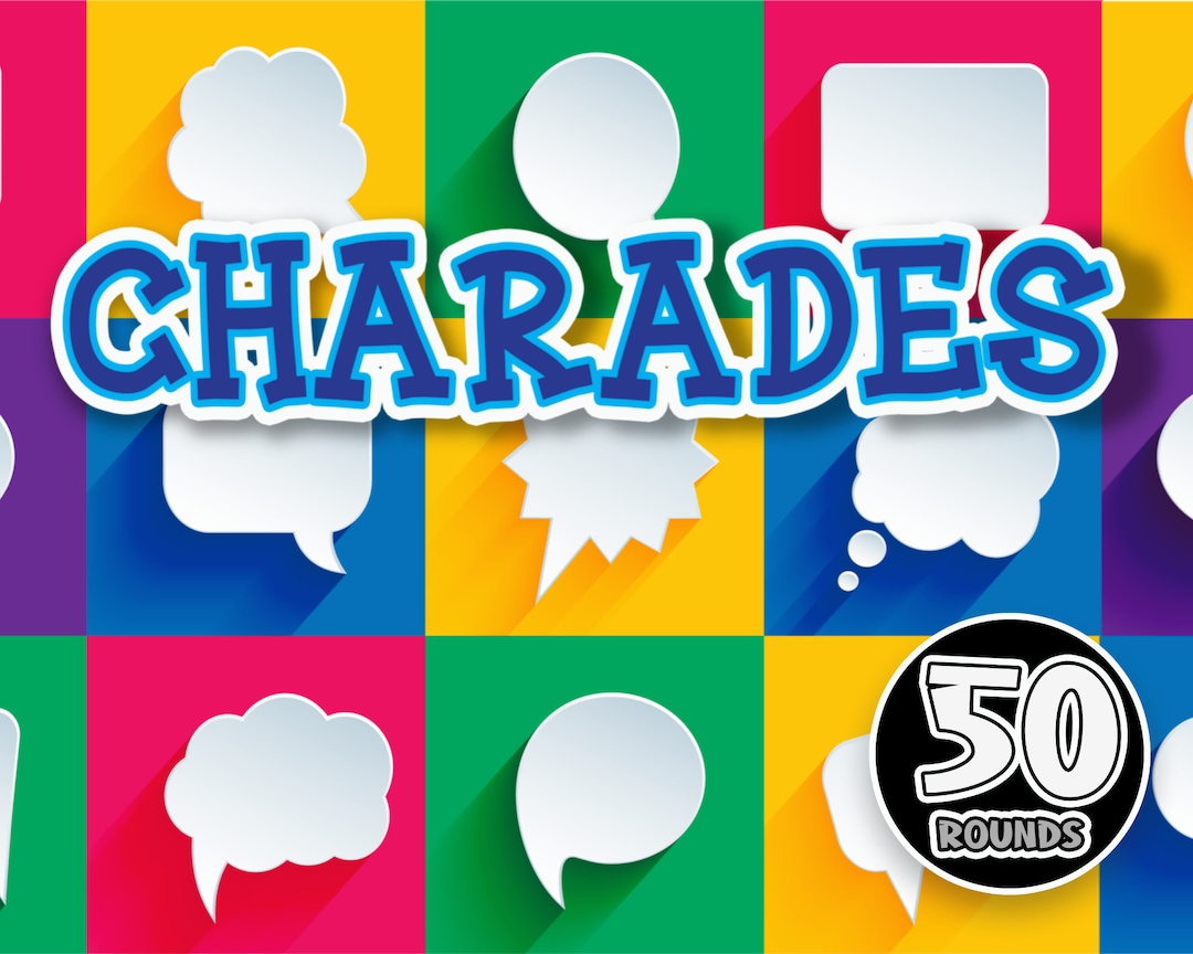 Charades Game | Powerpoint Game | Party Game | Family Party Game ...