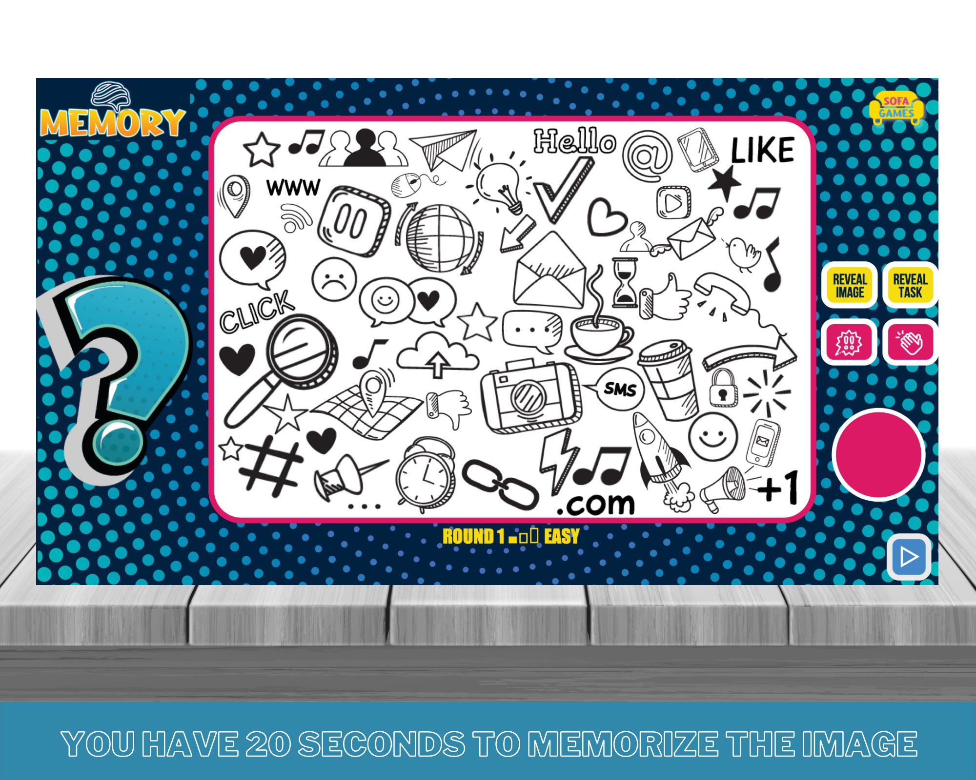 MEMORY Original - the Photographic Memory Game | Picture Memory Games ...