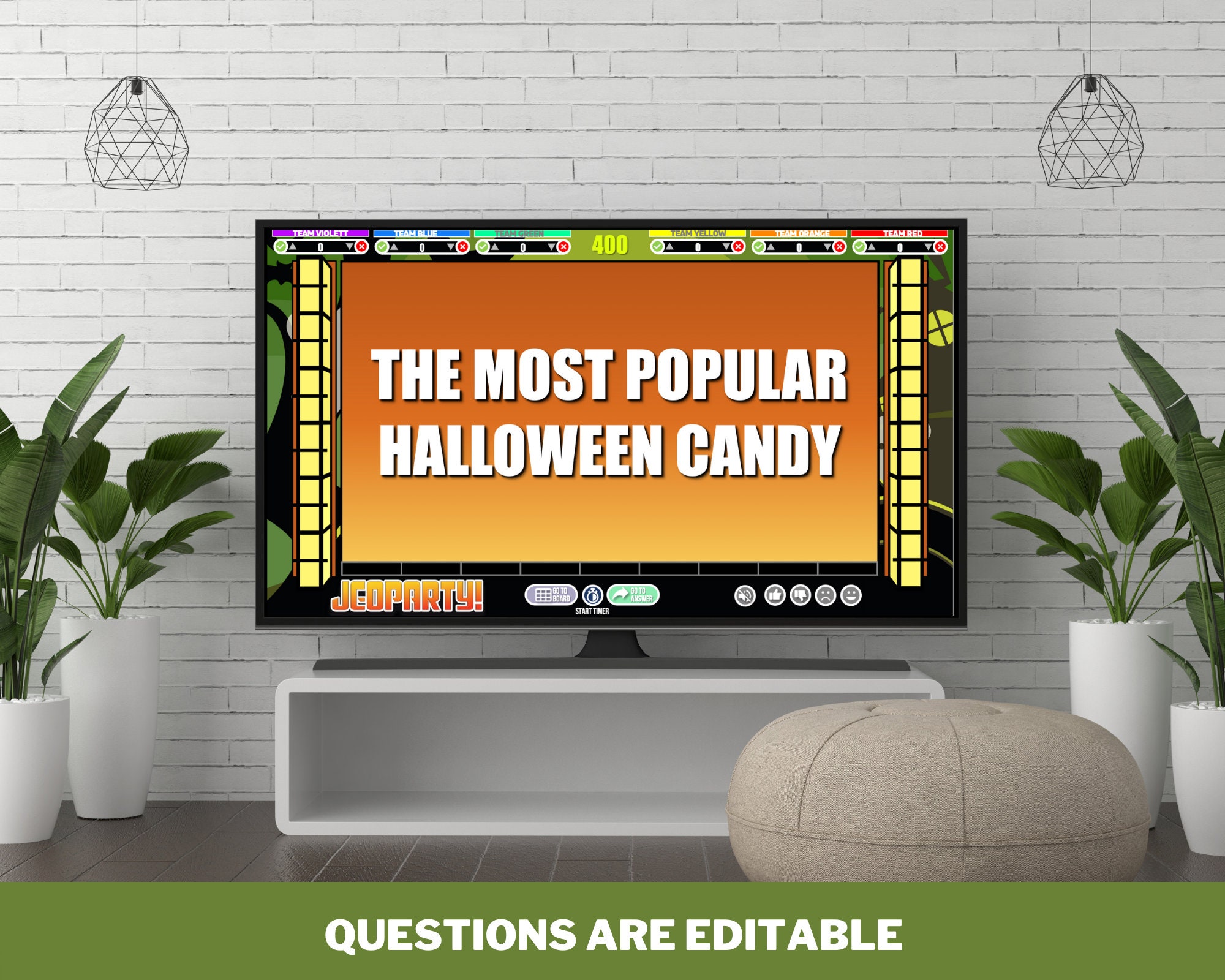 Halloween Jeoparty | Powerpoint Game | Halloween Game for Zoom ...
