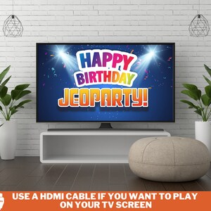 Birthday Jeoparty | Powerpoint Game | Game for Zoom | Birthday Game ...