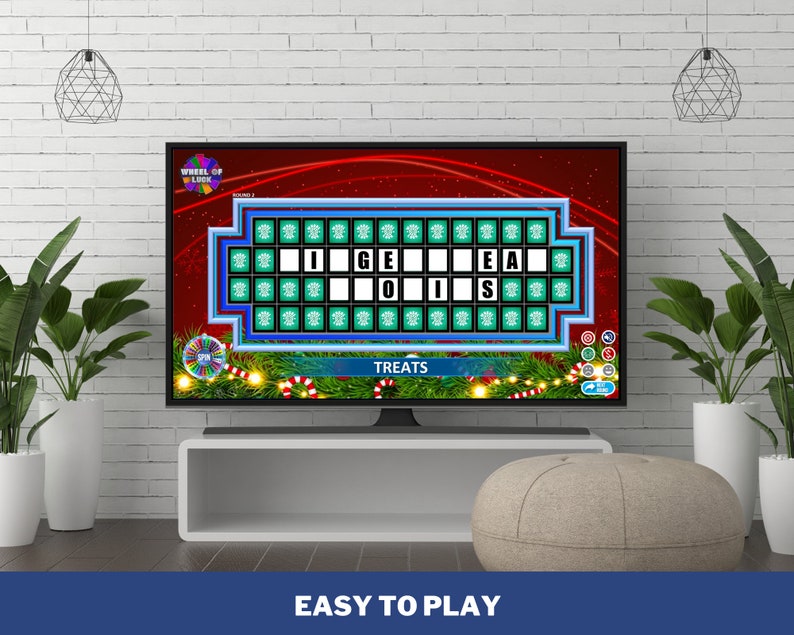 Christmas Wheel of Luck | Spin the Wheel Game | Spinning Wheel L Zoom ...