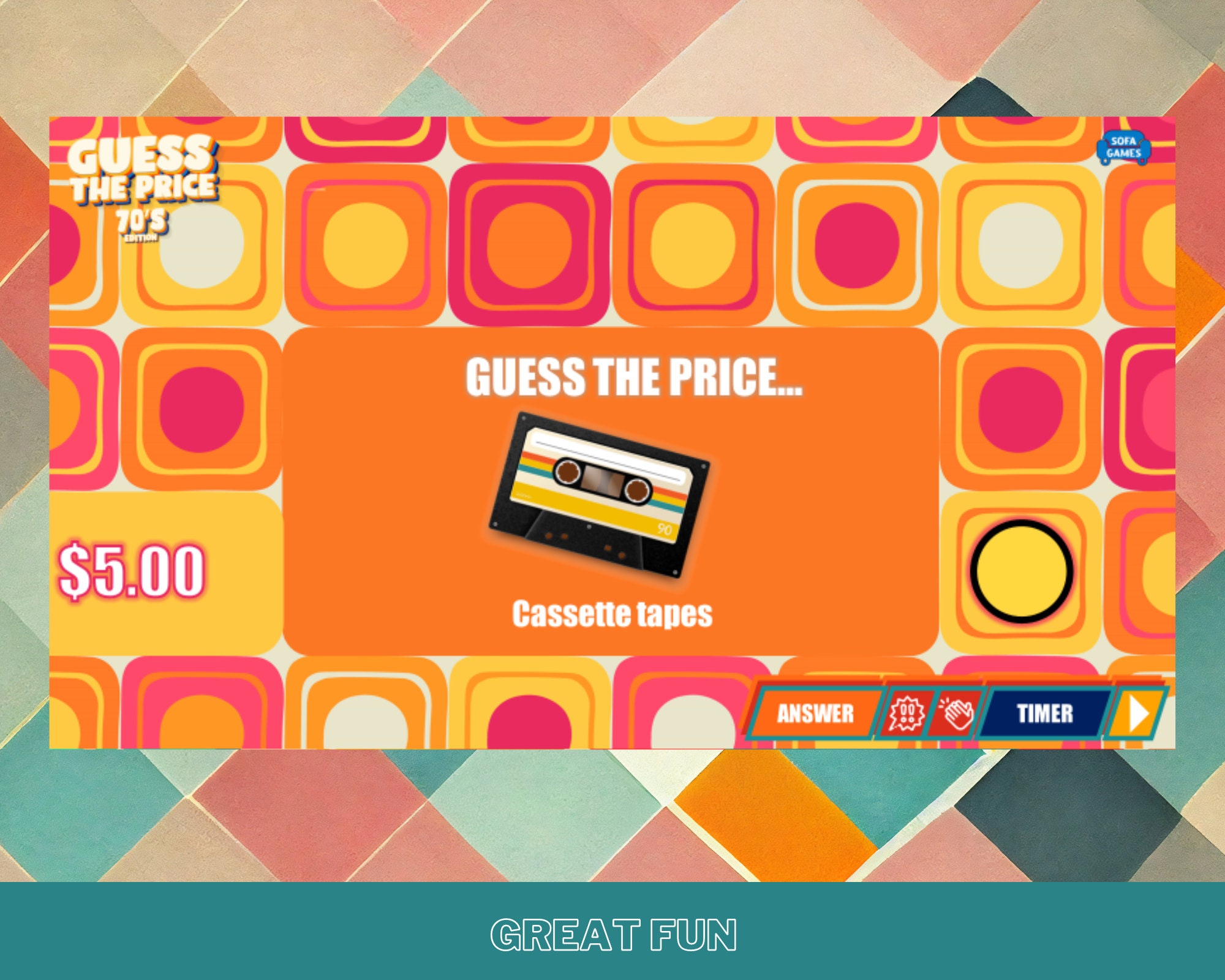 Guess the Price 70s Edition | Powerpoint Party Game | the Price is ...