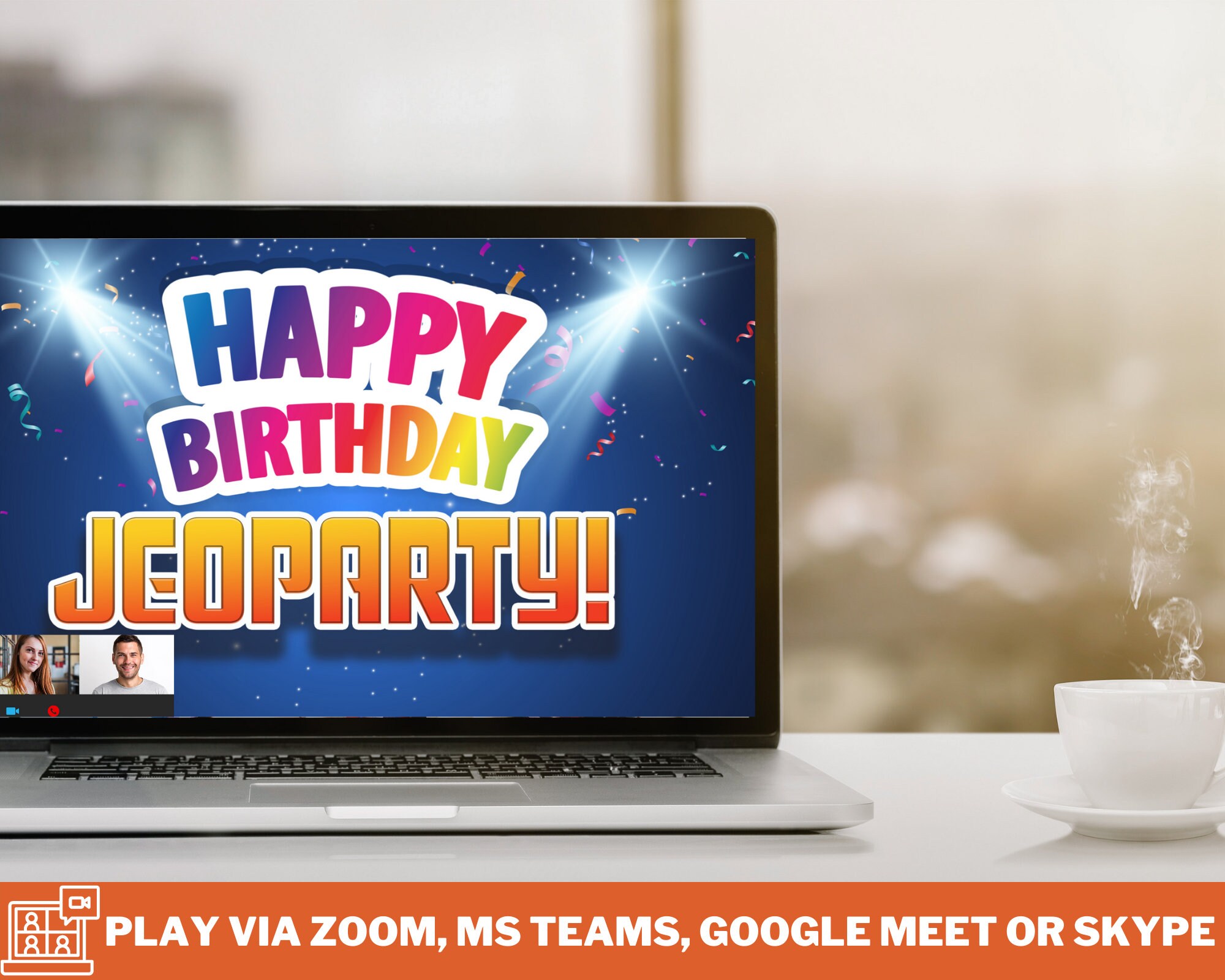 Birthday Jeoparty | Powerpoint Game | Game for Zoom | Birthday Game ...