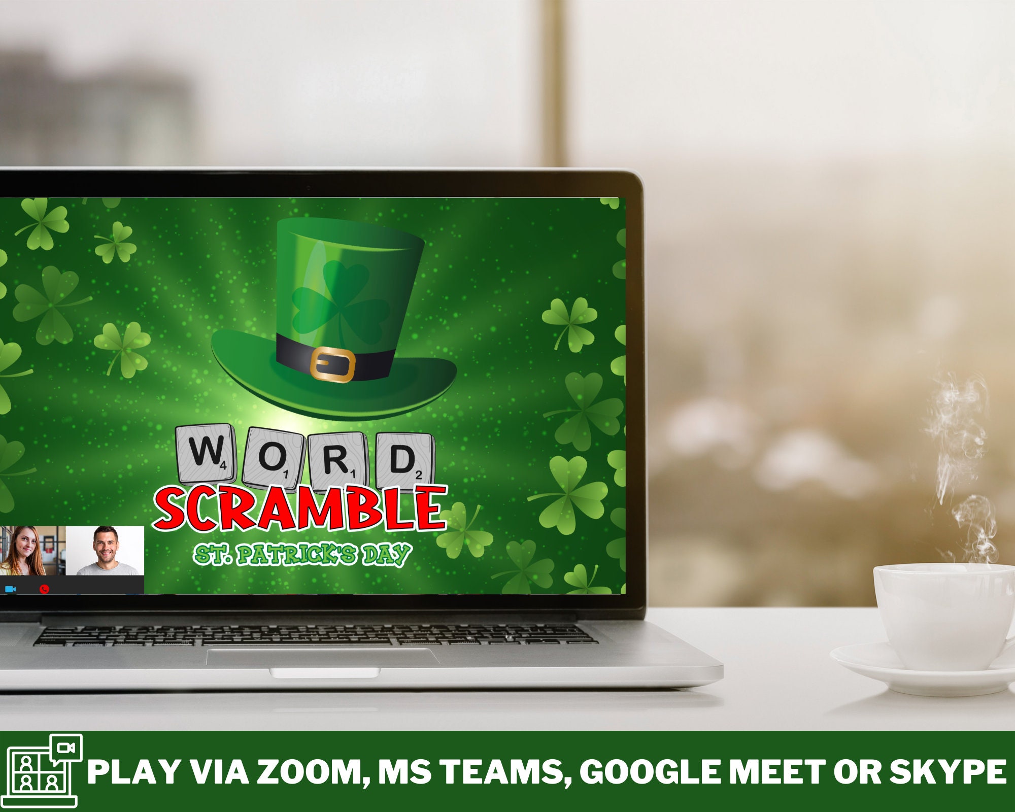Word Scramble Anagram Jumble Game St. Patrick's Day | Powerpoint Game ...