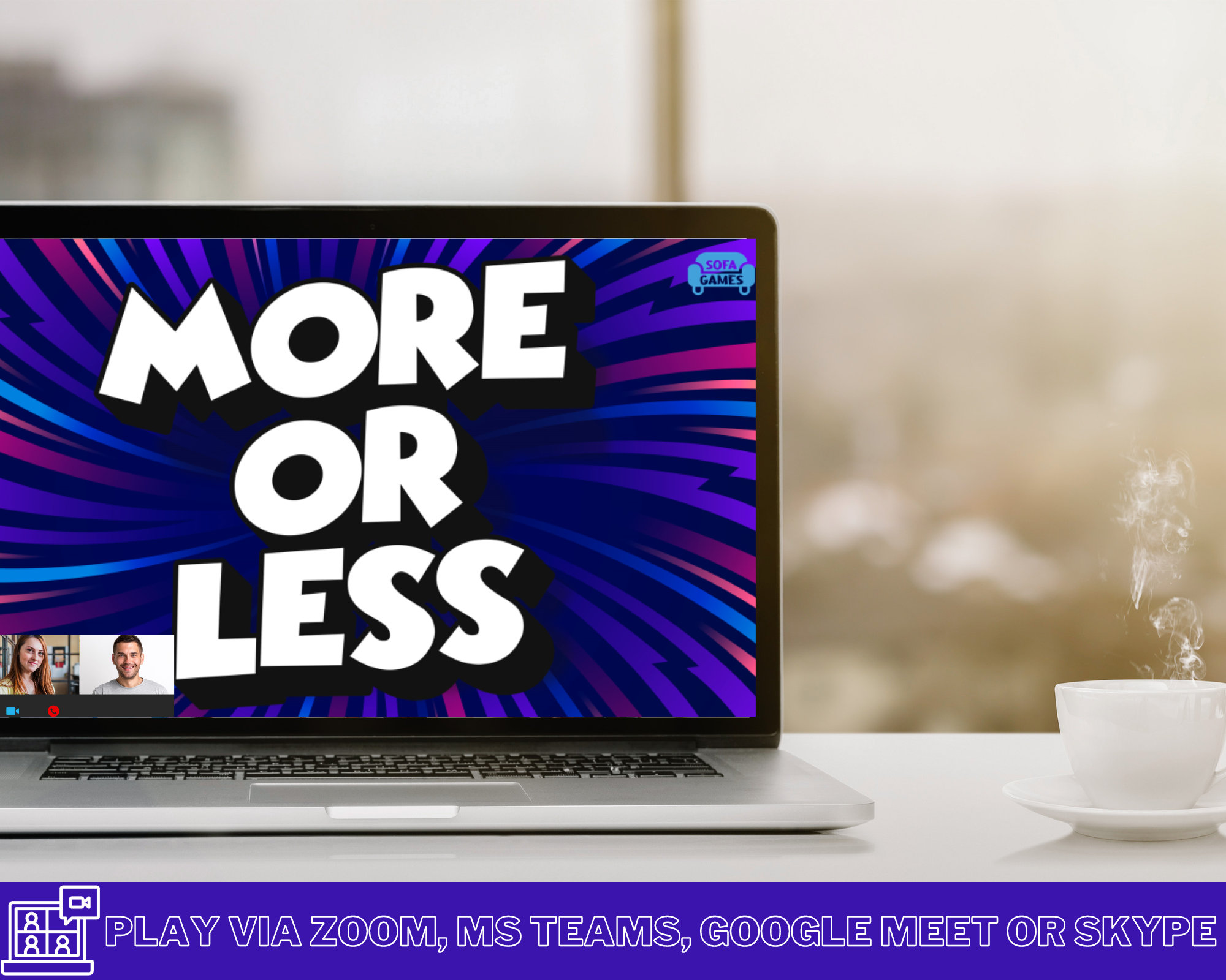 More or Less Powerpoint Game Pub Quiz Party Game Family Game Virtual ...