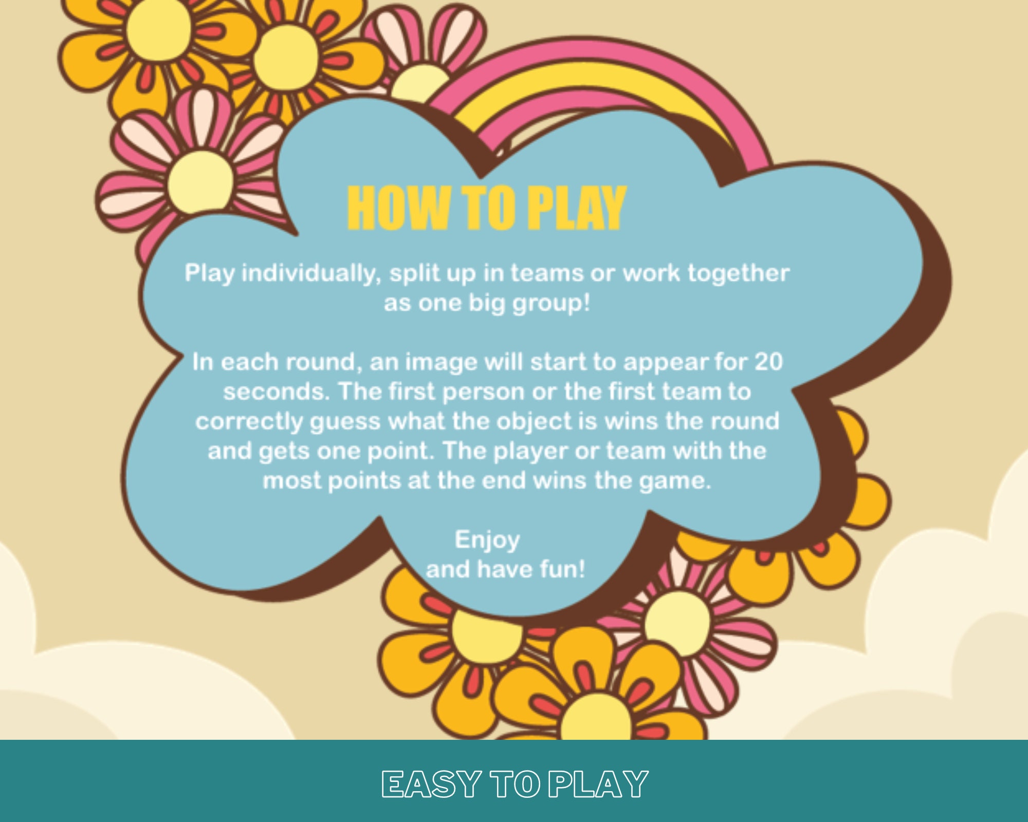 What is It 70s Edition Picture Game Powerpoint Game Party Game Family ...