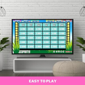 Jeoparty Game EASTER | Powerpoint Game | Game for Zoom | Virtual Party ...