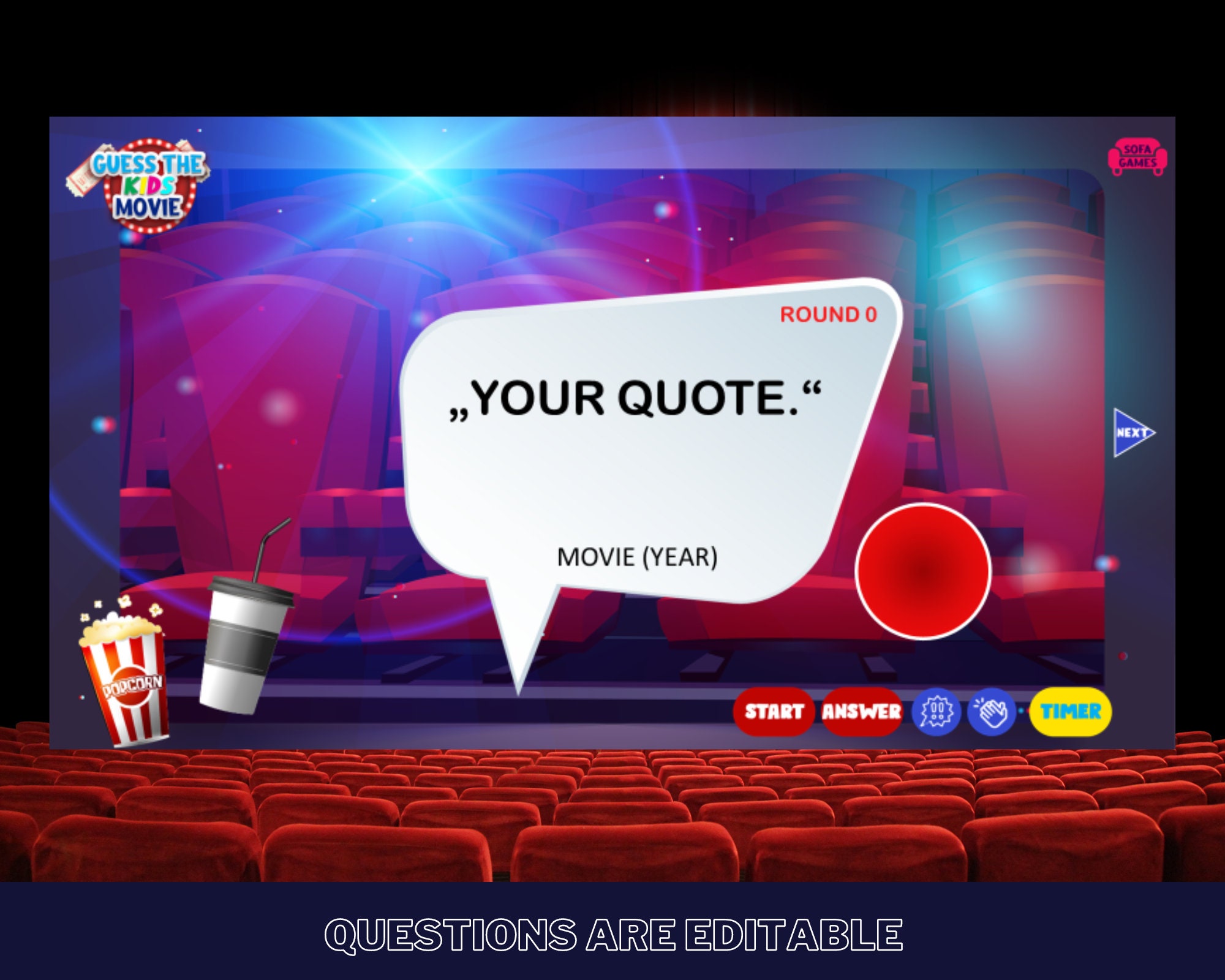 Guess the Kid's Movie | Powerpoint Game | Family Party Game | Kids ...