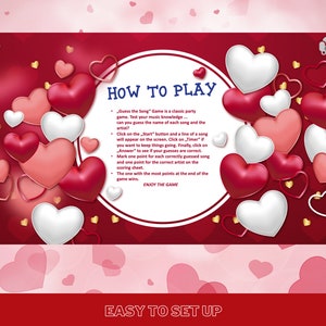 Guess the Song LOVE SONGS | Powerpoint Game | Music Quiz | Lyrics Game ...