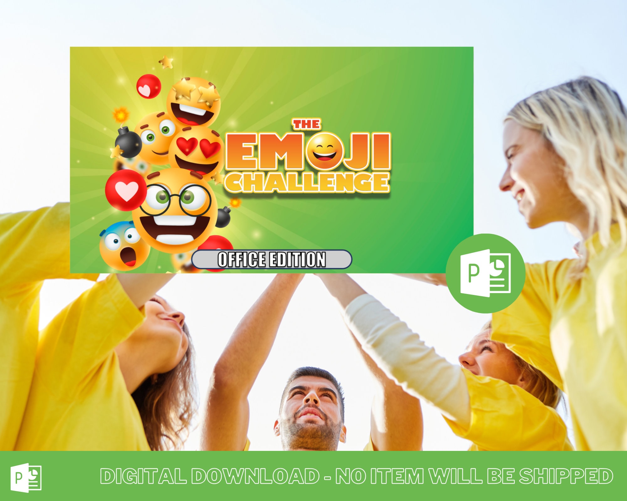 The Emoji Challenge - an EASY ICEBREAKER! Team-building | Virtual Event ...