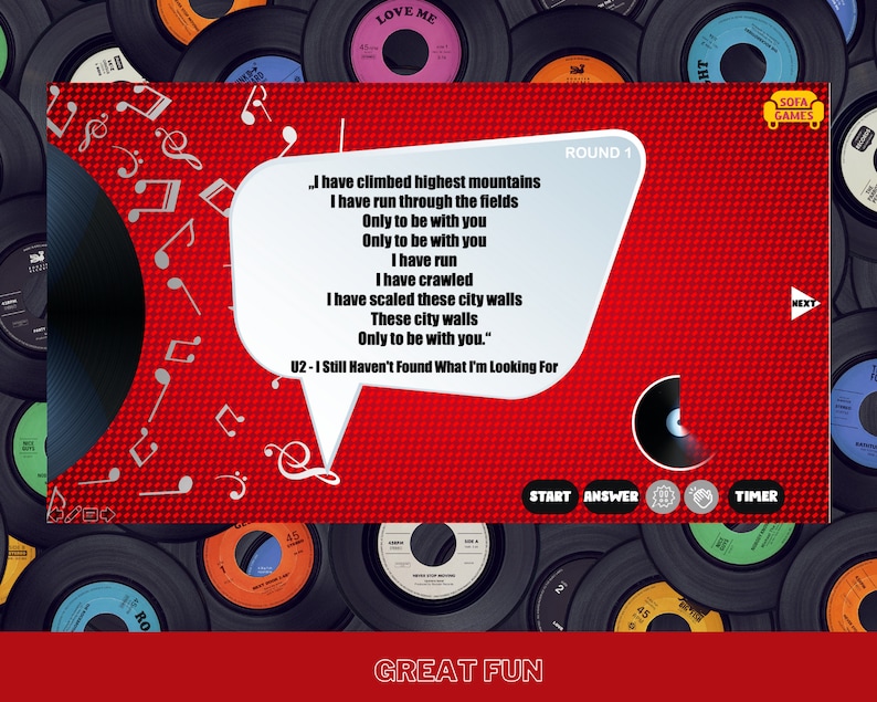 Guess the Song ORIGINAL Powerpoint Game Music Quiz - Etsy