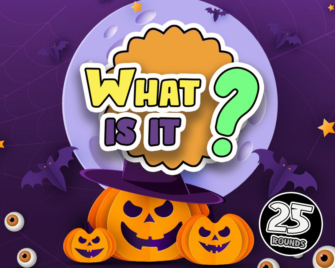 What is It? HALLOWEEN | Picture Game | Powerpoint Game | Party Game ...
