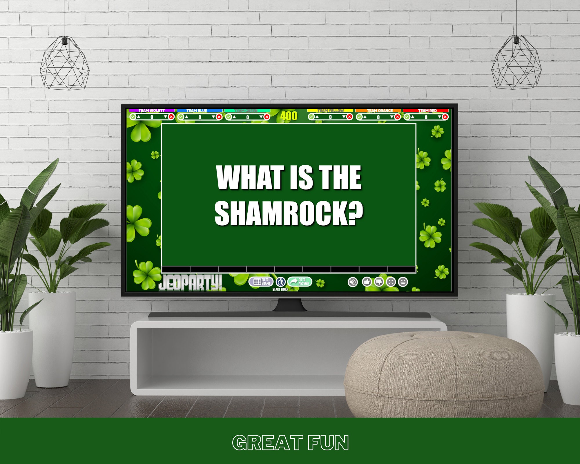 St Patrick’s Day Jeoparty | Powerpoint Game | Saint Patrick's Day Game ...