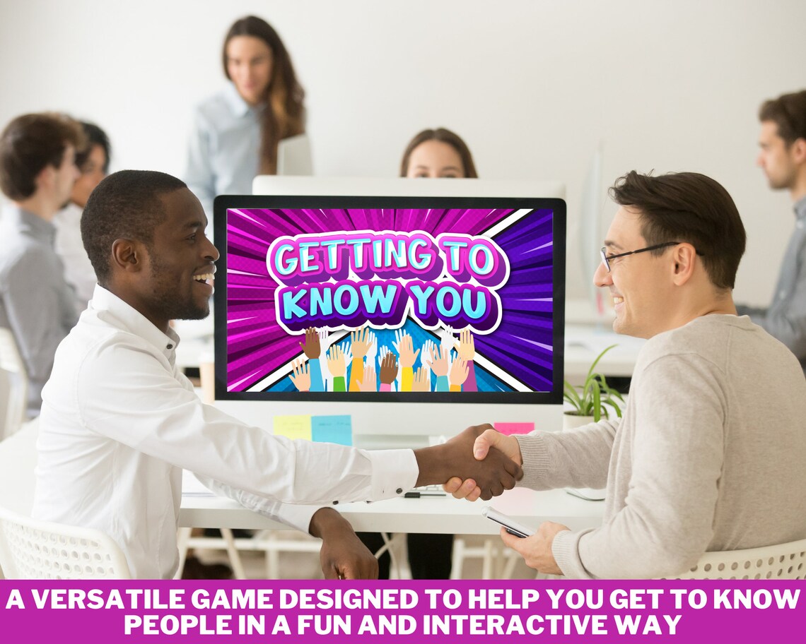 Getting to Know You - an EASY ICEBREAKER! Team-building | Virtual Event ...
