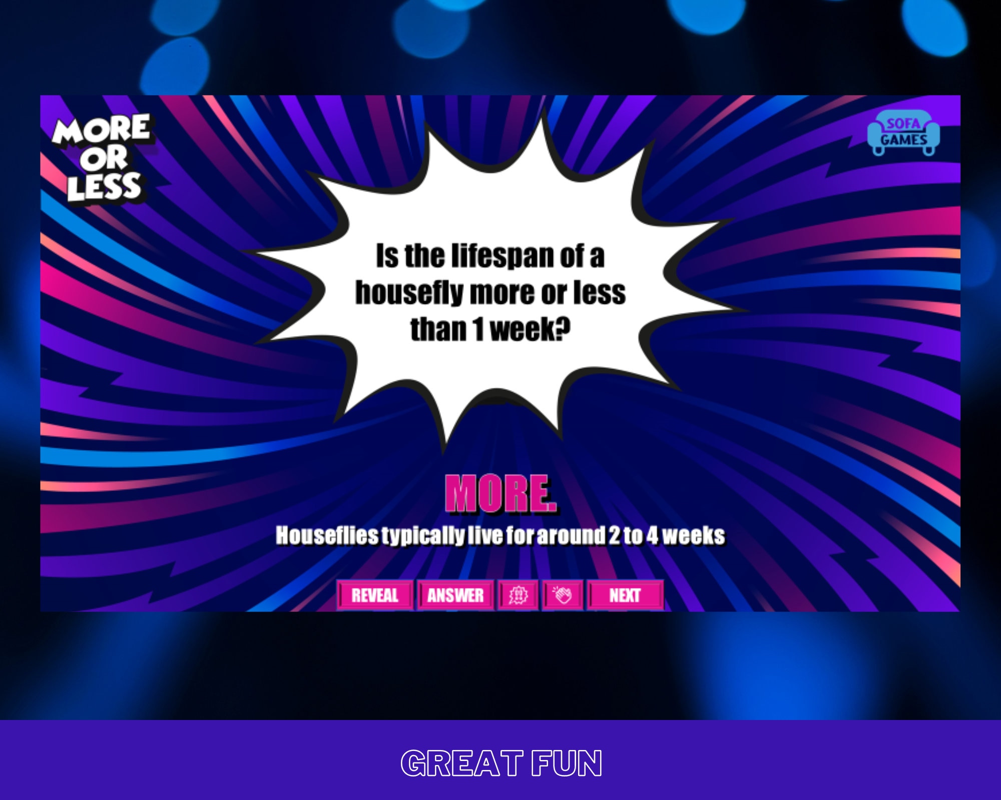 More or Less | Powerpoint Game | Pub Quiz | Party Game | Family Game ...