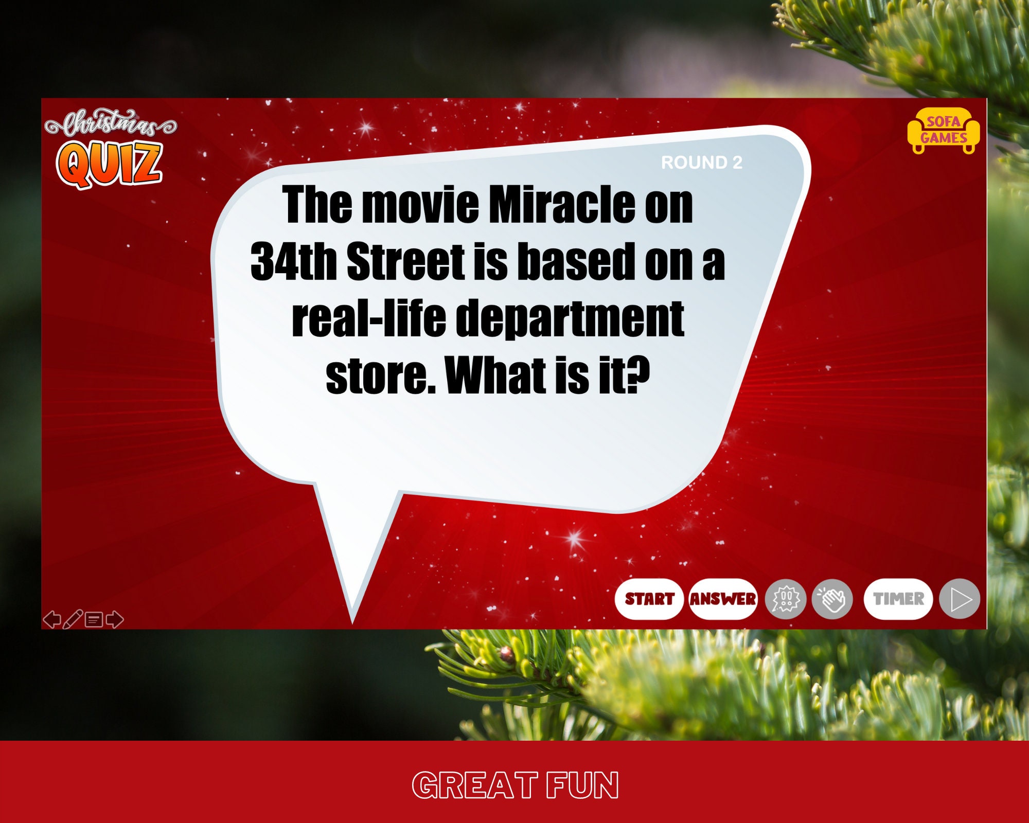 CHRISTMAS QUIZ | Virtual Powerpoint Quiz for Zoom | Christmas Party ...