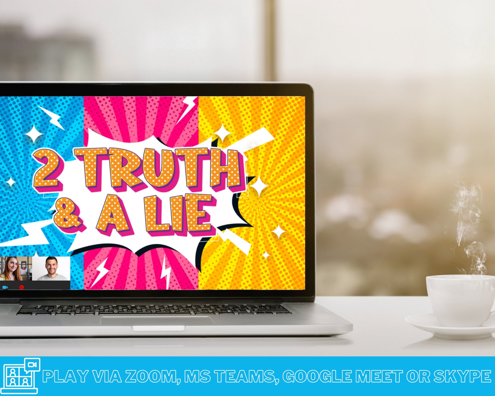 2 Truth and a Lie | Powerpoint Game | Pub Quiz | Party Game | Family ...