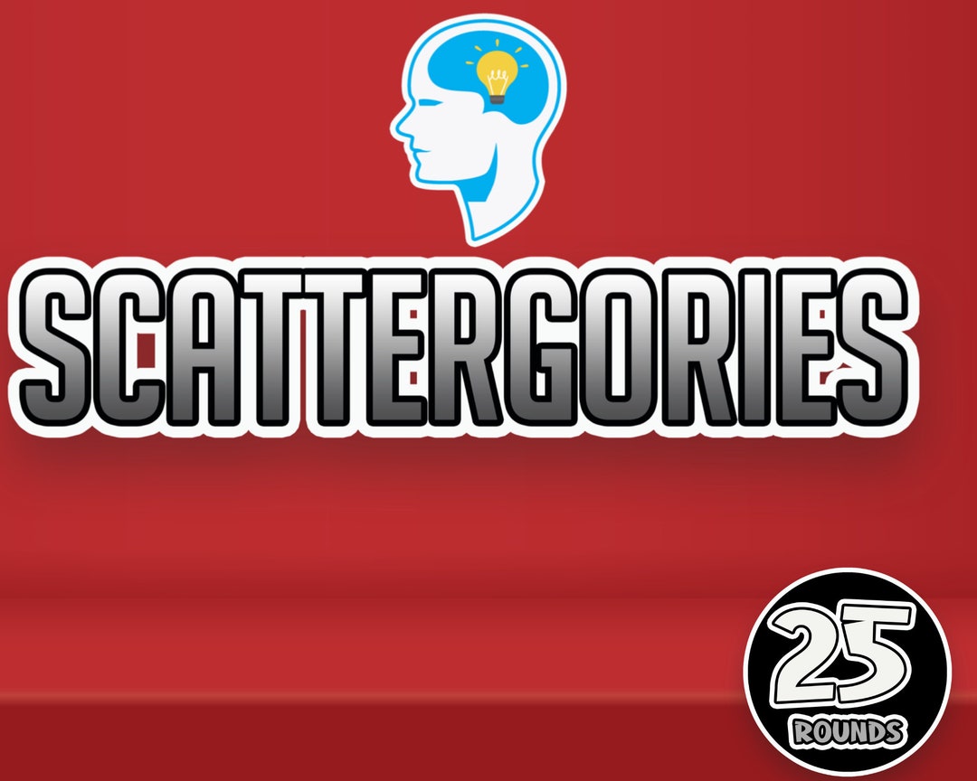 Scattergories ORIGINAL Game | Powerpoint Game | Party Game | Family ...