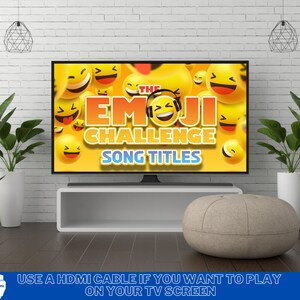 Emoji Challenge SONG TITLES | Party Game | Fun Virtual Quiz Perfect for ...