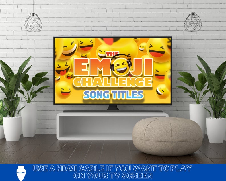 Emoji Challenge SONG TITLES | Party Game | Fun Virtual Quiz Perfect for ...