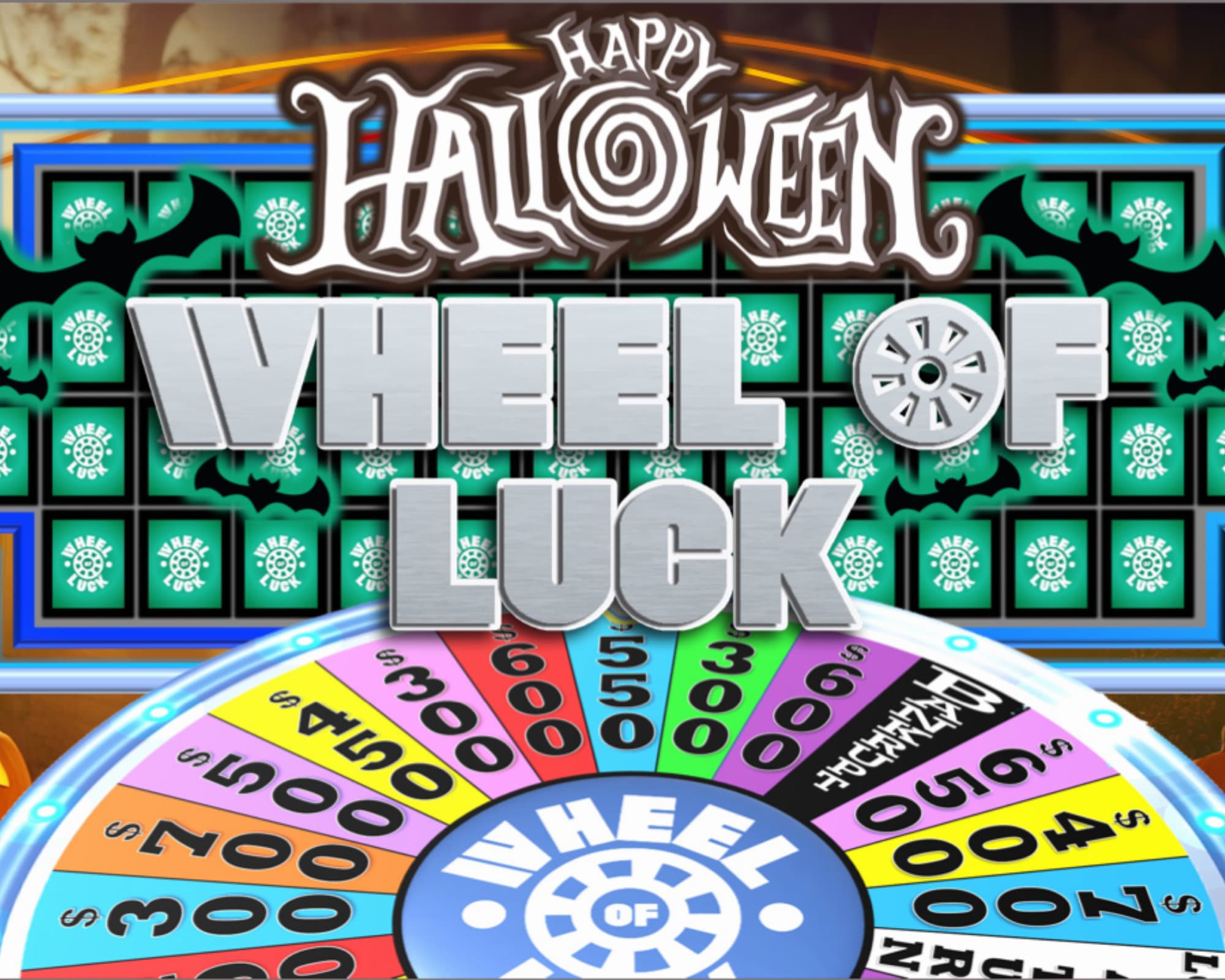 Halloween Wheel of Luck | Spin the Wheel Game | Spinning Wheel L Zoom ...