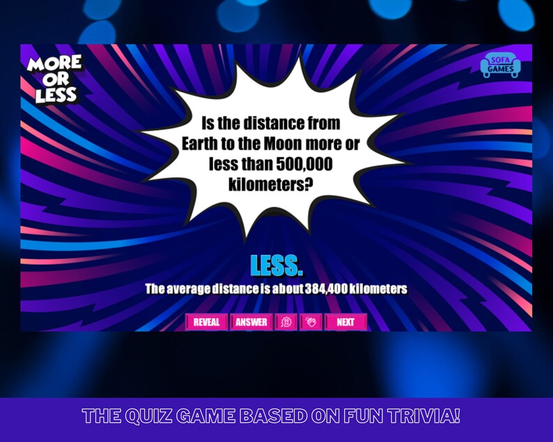 More or Less | Powerpoint Game | Pub Quiz | Party Game | Family Game ...