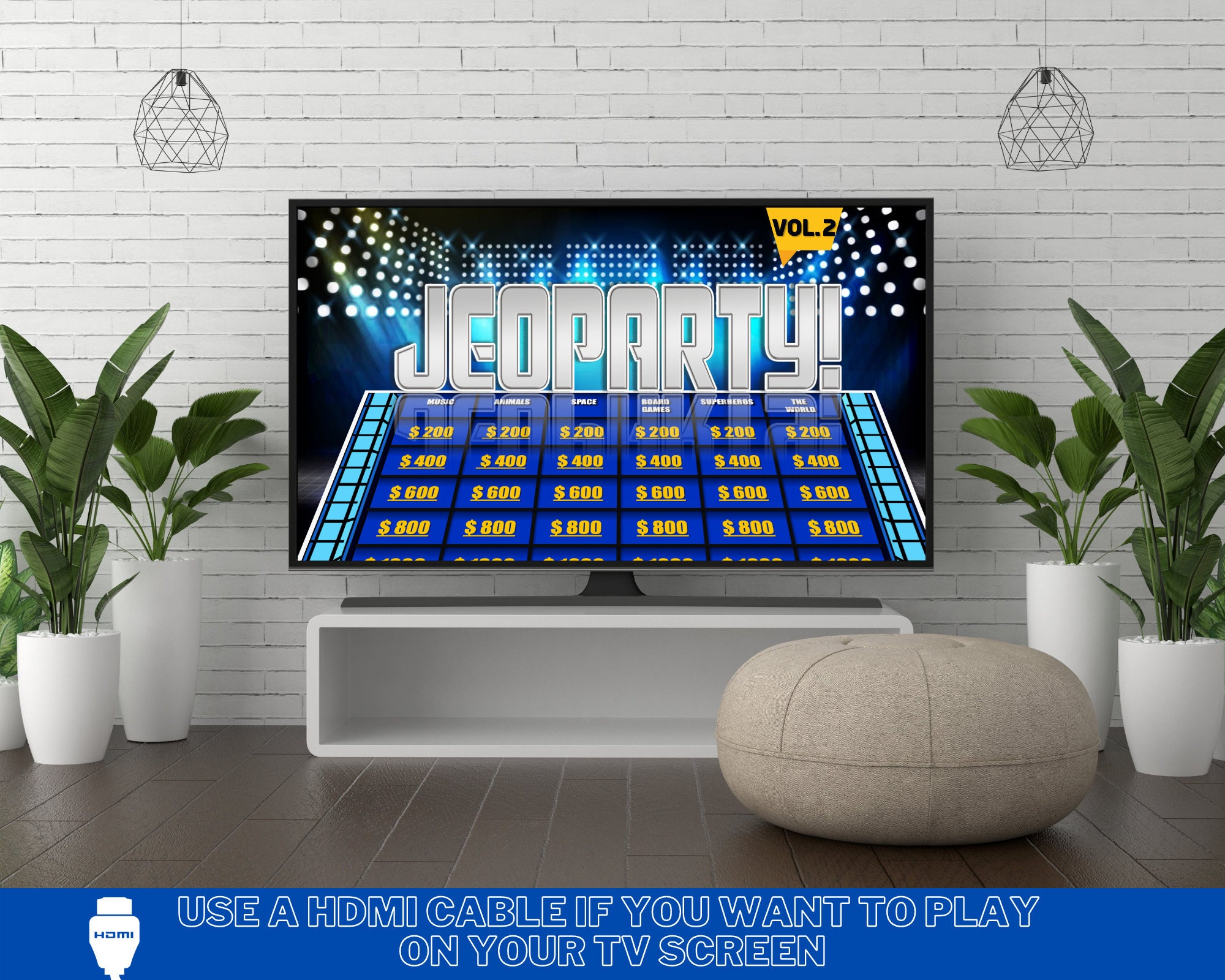Jeoparty Game Vol. 2 | Powerpoint Game | Game for Zoom | Jeopardy Game ...