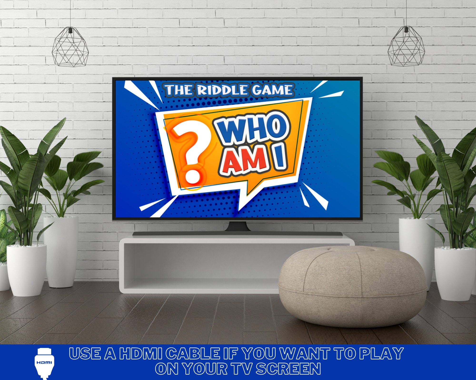 WHO AM I - 30 Riddles and Brain Teaser | Powerpoint Game | Game for Zoom | Party Game | Game ...